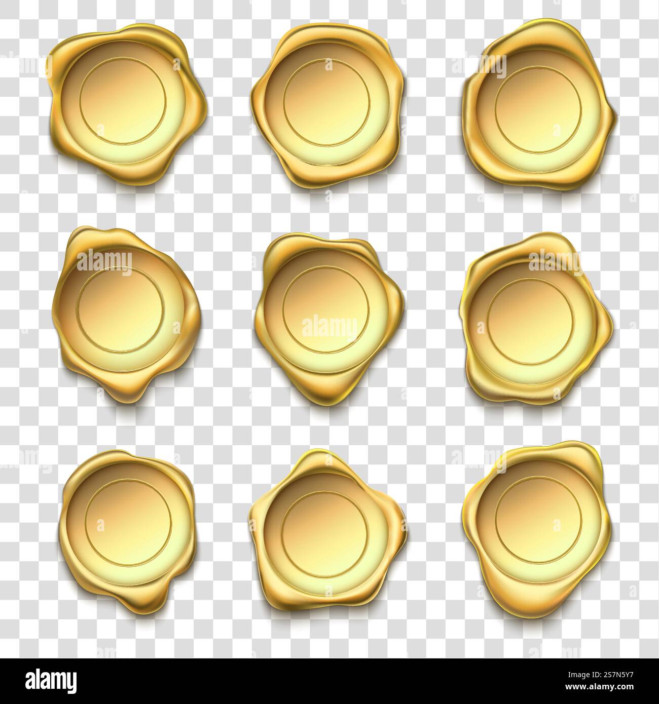 Golden seal. Elite gold wax seals, premium stamps and reliability ...