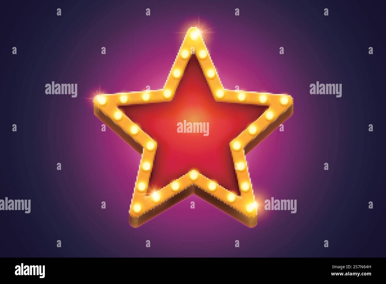 Bright star broadway Stock Vector Images - Alamy