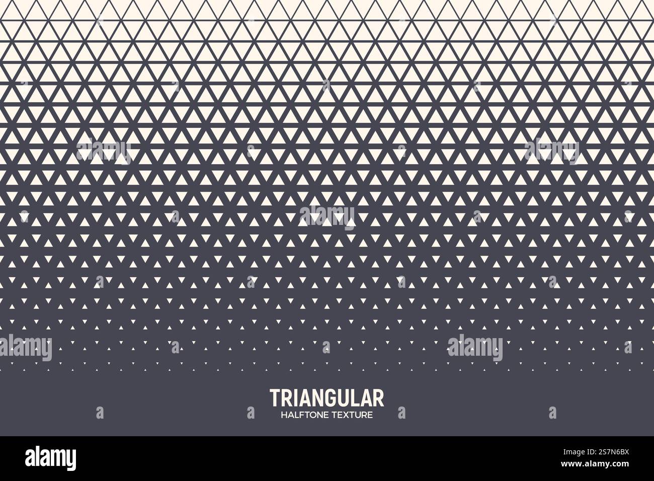 Triangles Halftone Pattern Abstract Geometric Background. Triangle ...