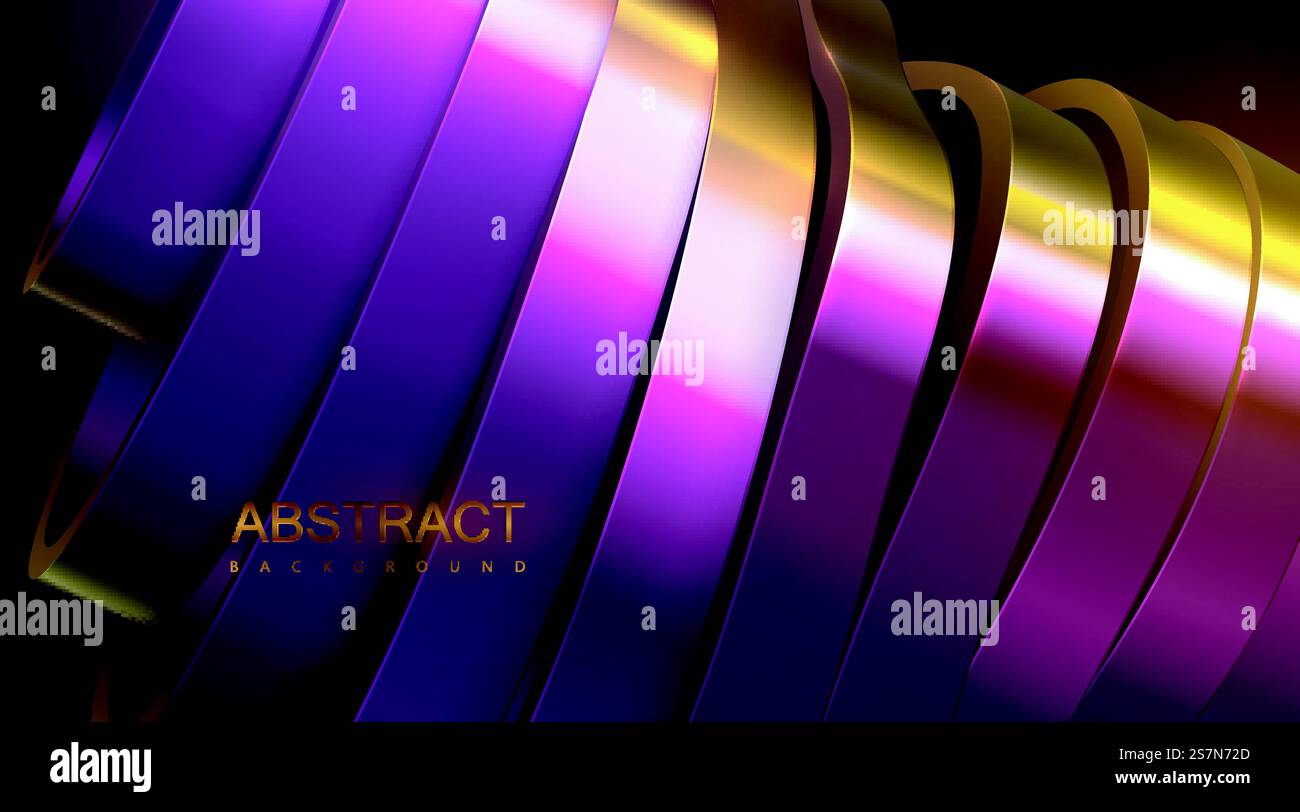 Abstract metallic surface iridescent Stock Vector Images - Alamy