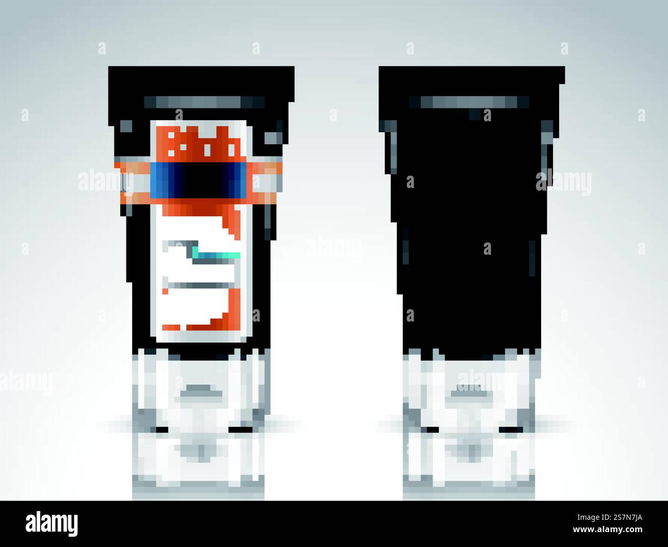 Facial wash tube mockup, cosmetic tube package design in 3d ...