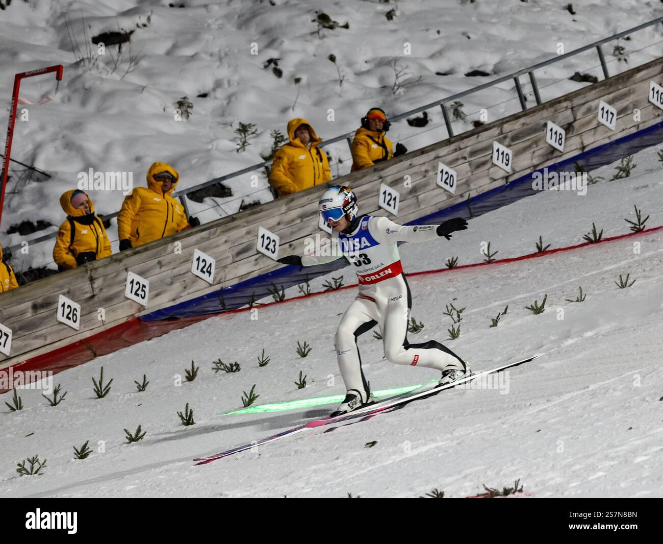 Zakopane, Poland. 19th Jan, 2025. Halvor Egner Granerud of Norway ...