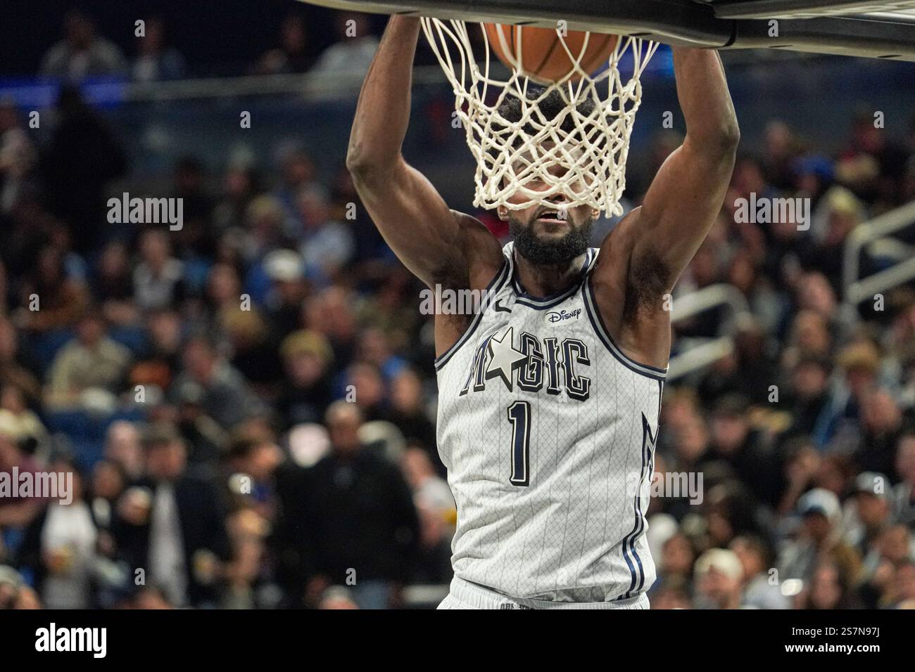 Orlando, Florida, USA, January 19, 2025, Orlando Magic forward Jonathan ...