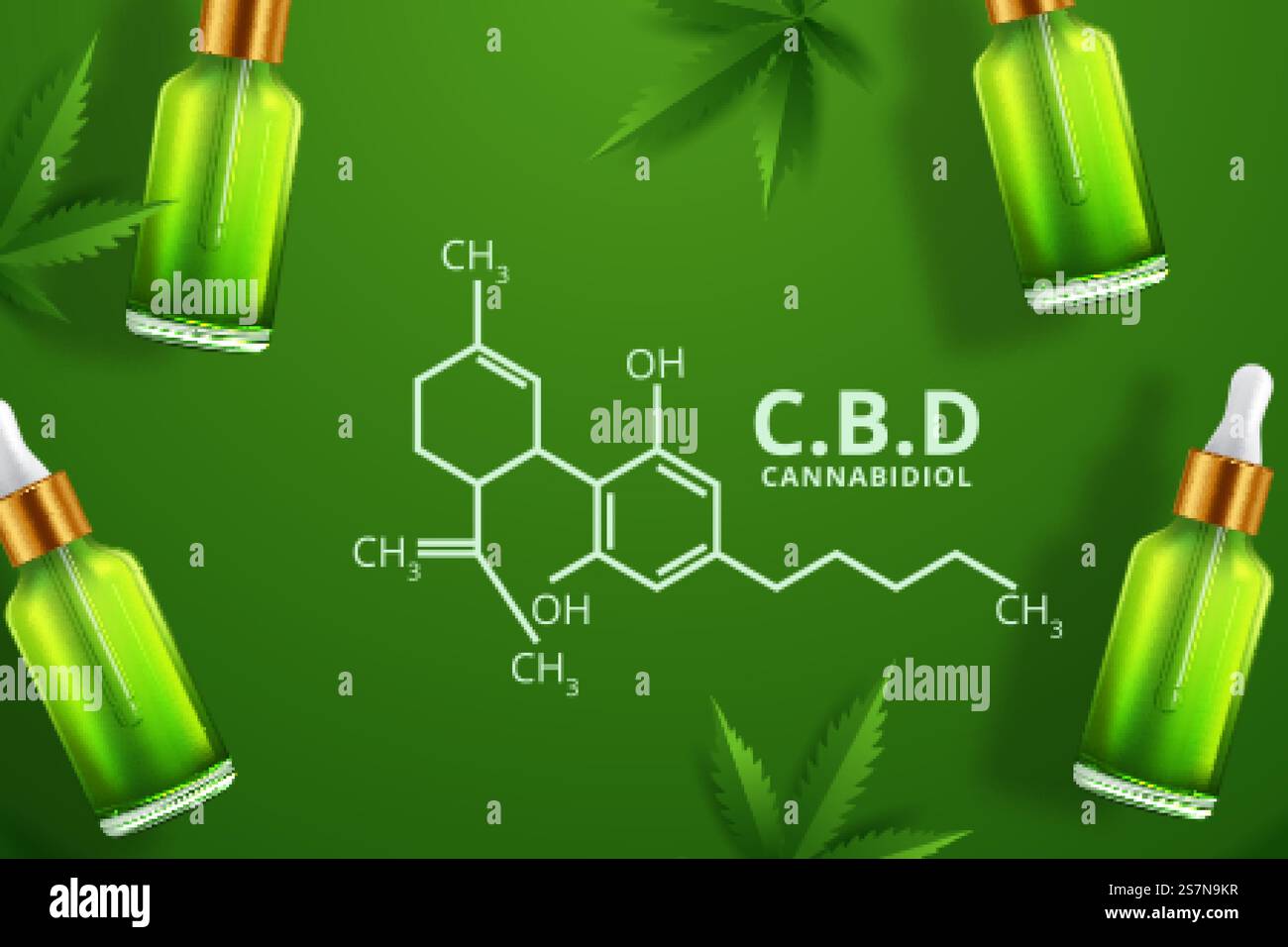 Green line chemical formula icon hi-res stock photography and images ...