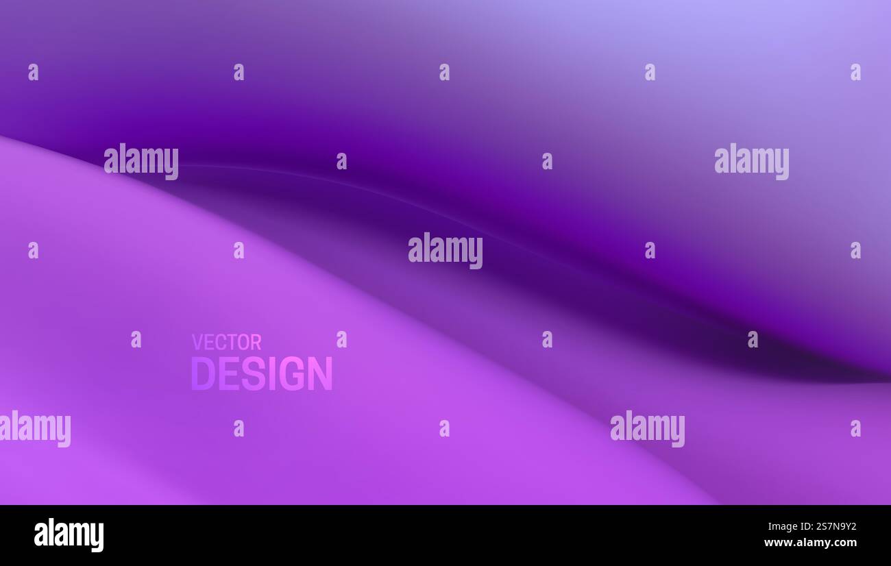 Abstract purple wave background Stock Vector Image & Art - Alamy