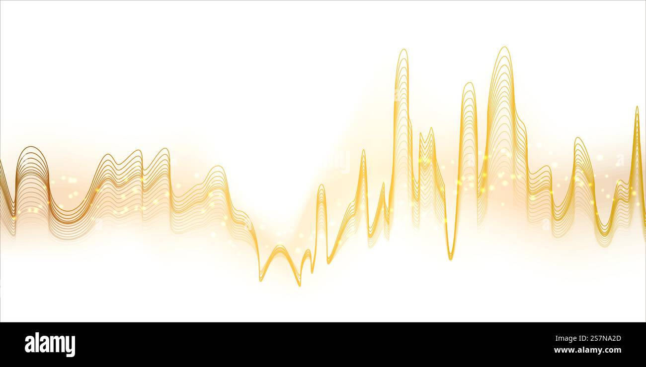 Abstract gold wave background with texture Stock Vector Image & Art - Alamy