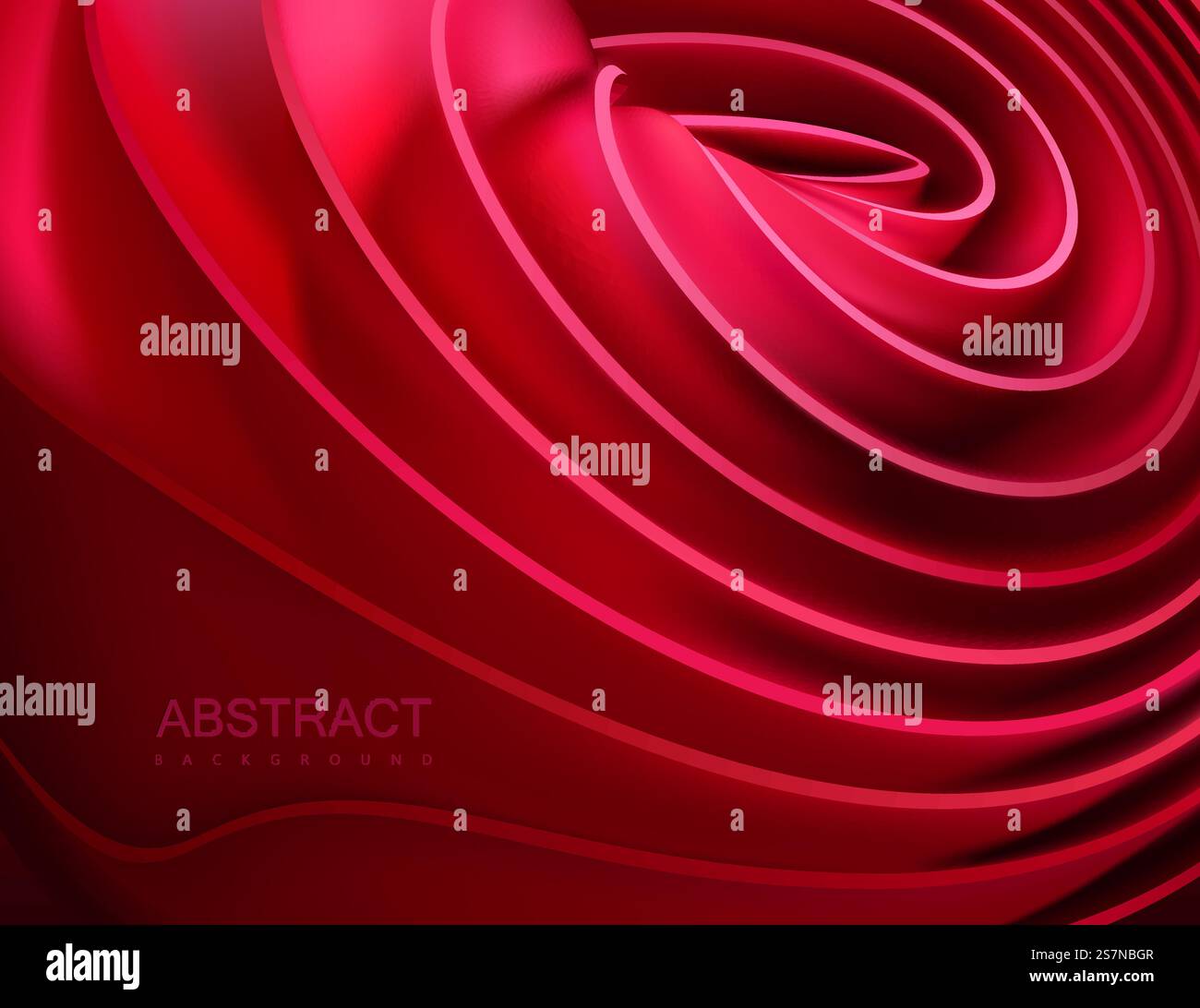 Abstract background with red elastic layered shape Stock Vector Image ...