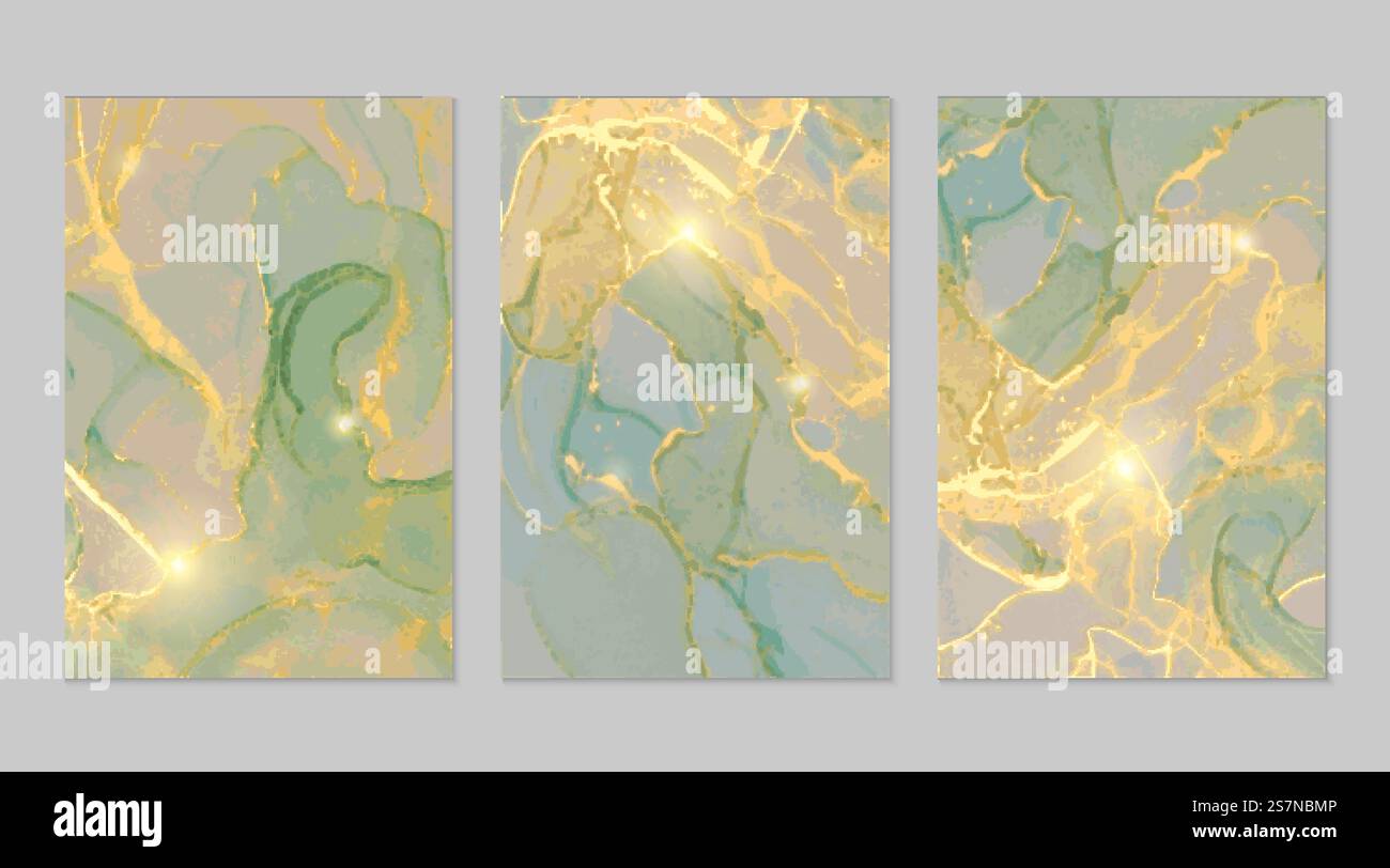 Emerald green gold Stock Vector Images - Alamy