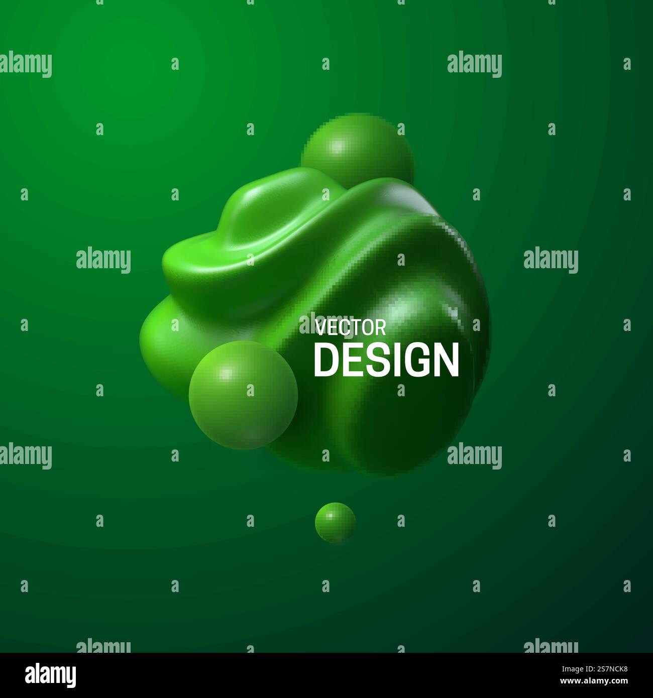 Abstract background spherical shapes Stock Vector Images - Alamy