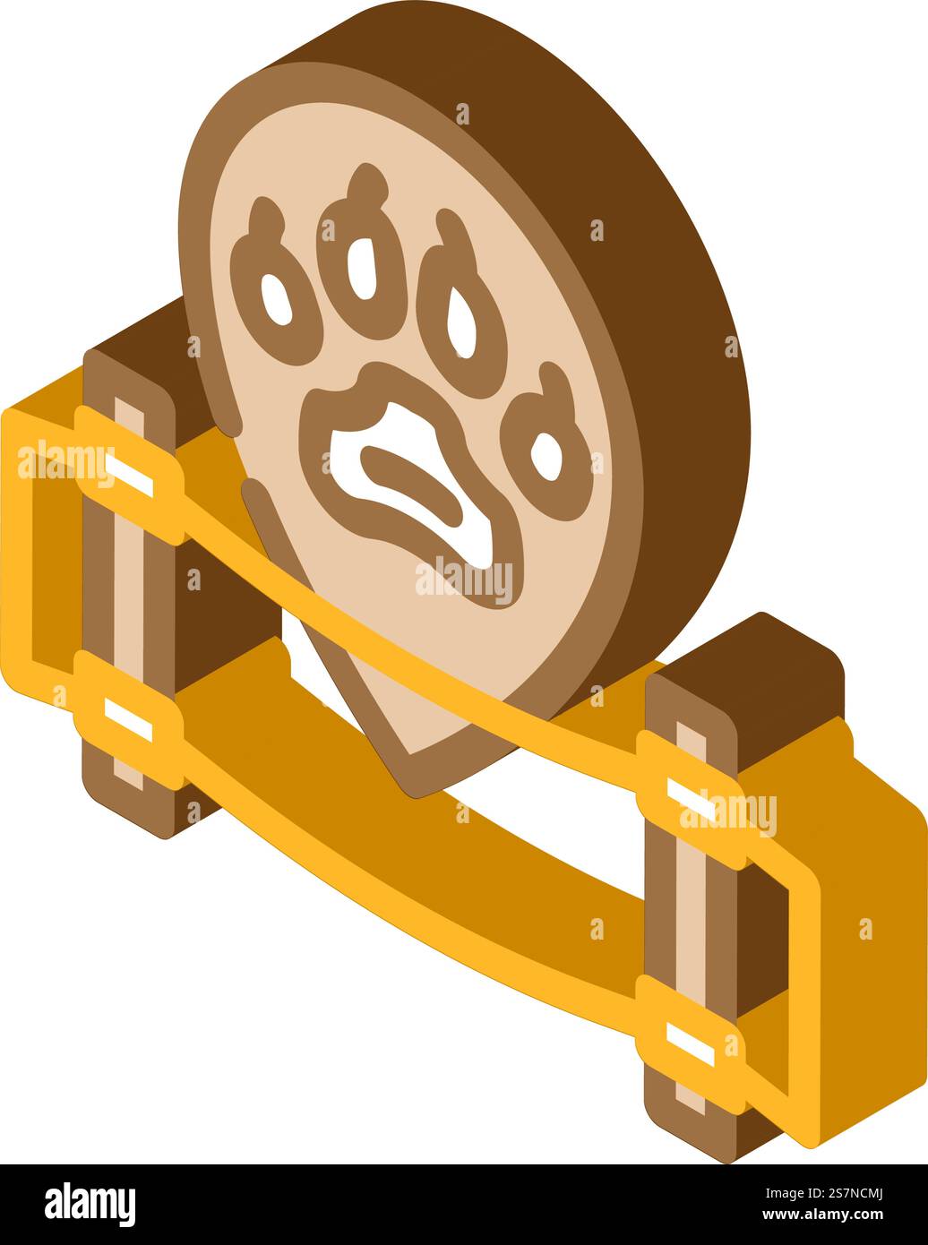 wildlife habitat restoration isometric icon vector. wildlife habitat ...