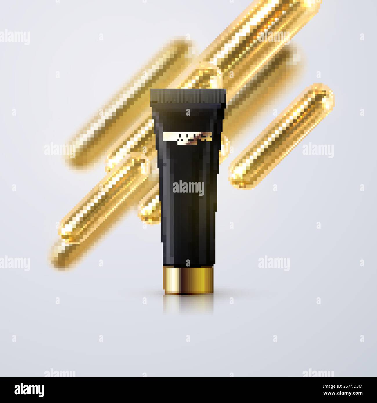 Moisturizing shower gel or shampoo ads poster template. Cosmetics ...