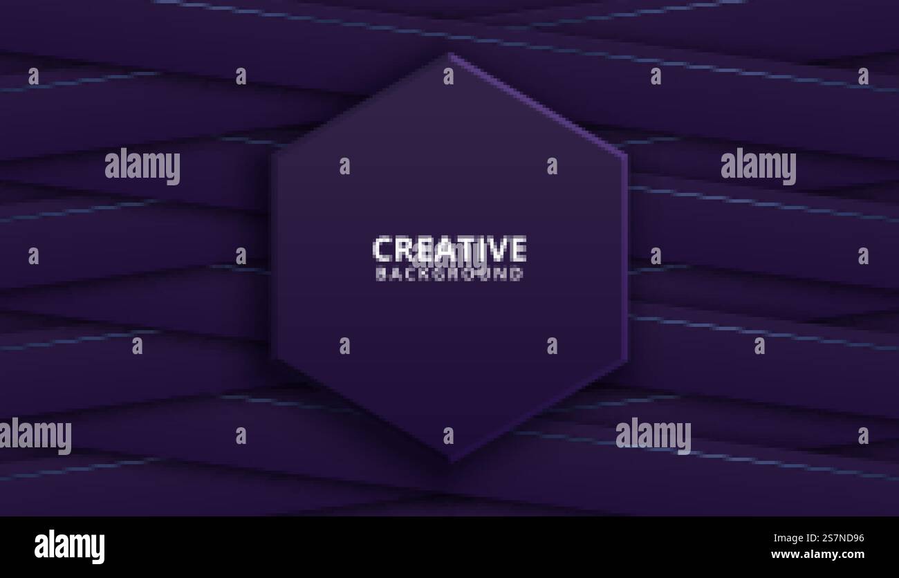 Purple modern vector background overlap multi paper lighting. vector ...