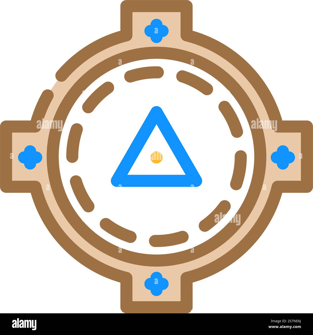 survey marker civil engineer color icon vector. survey marker civil ...