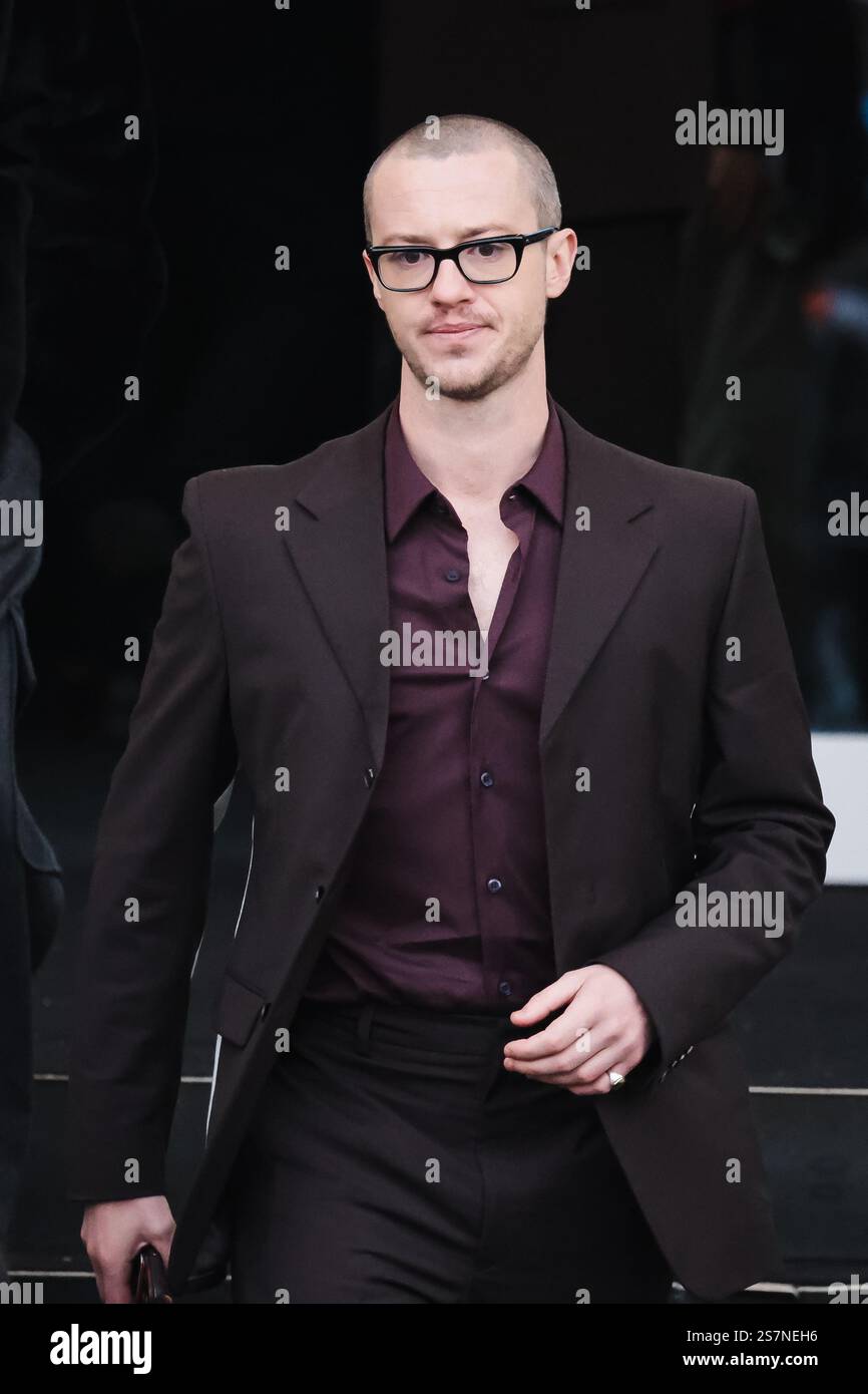 Milan, Italy. 19th Jan, 2025. Men's Fashion, Fall/Winter 2025 - Prada ...