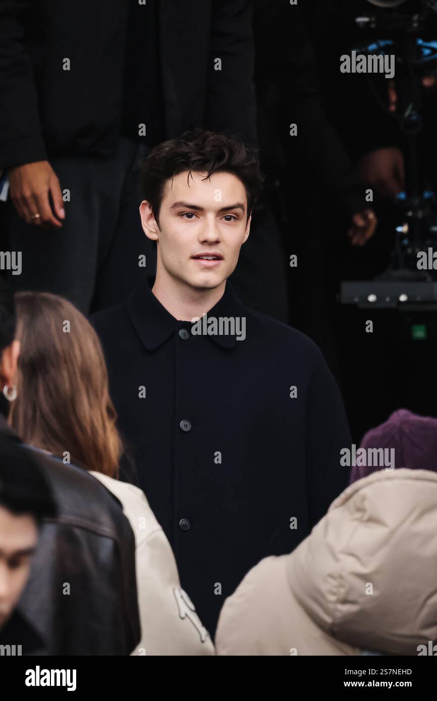 Milan, Italy. 19th Jan, 2025. Men's Fashion, Fall/Winter 2025 - Prada ...