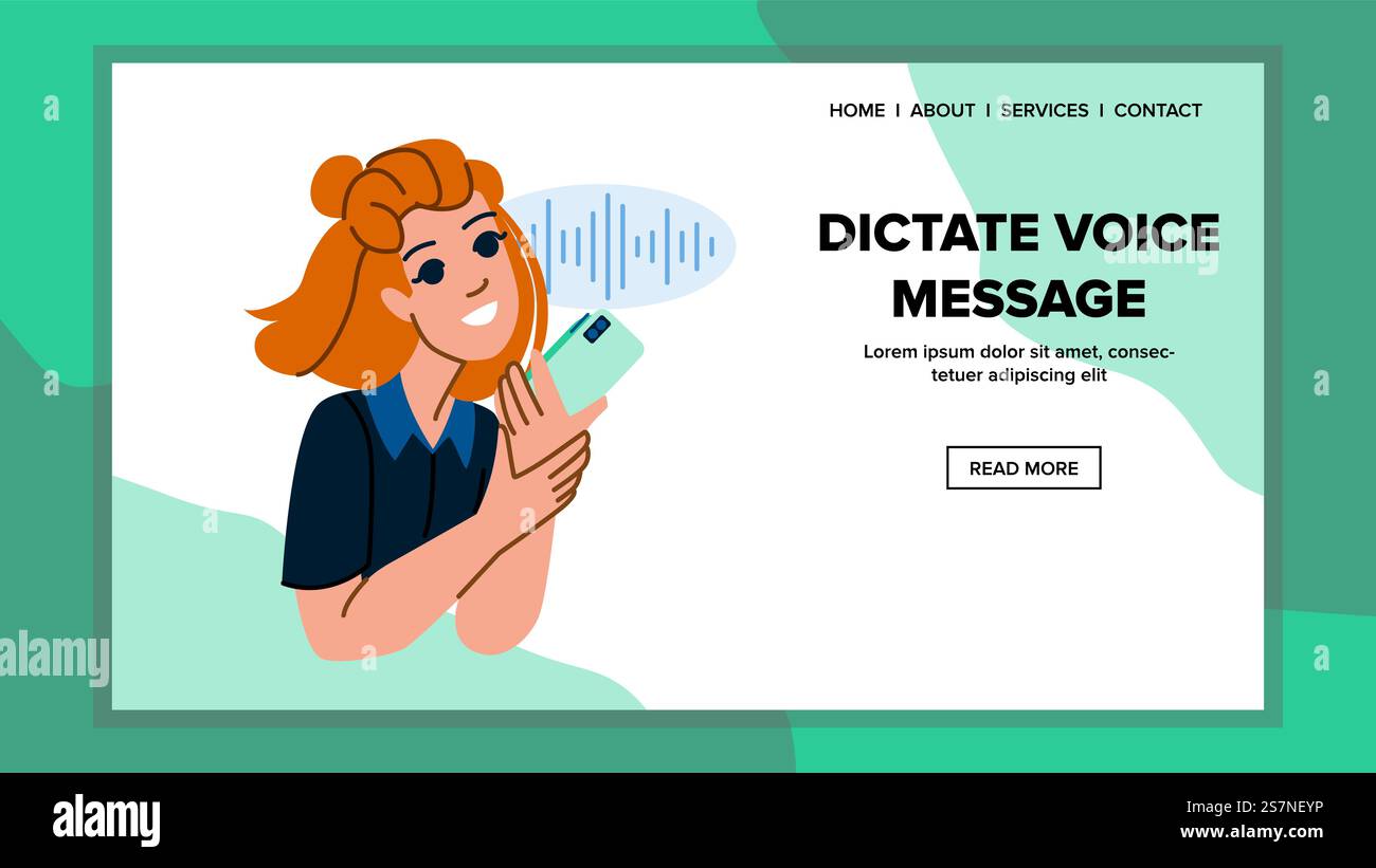 artificial dictate voice message vector. intelligence recognition ...