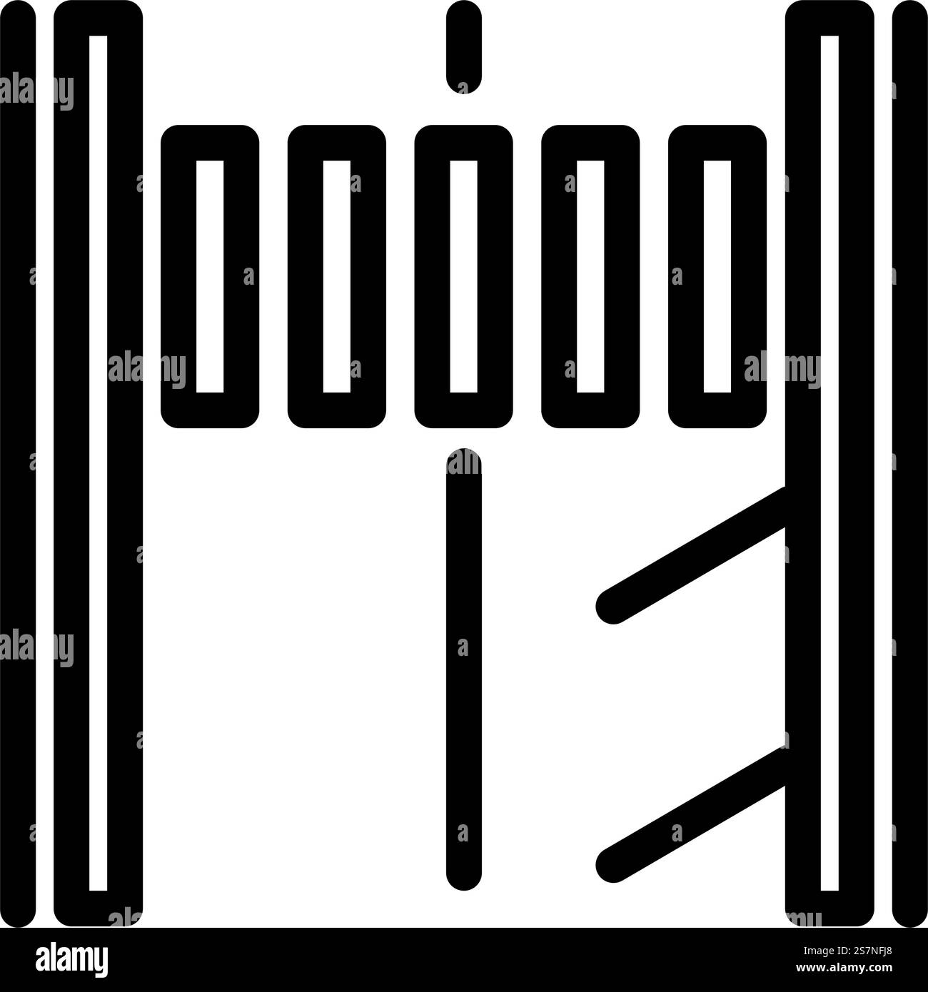 road marking civil engineer line icon vector. road marking civil ...