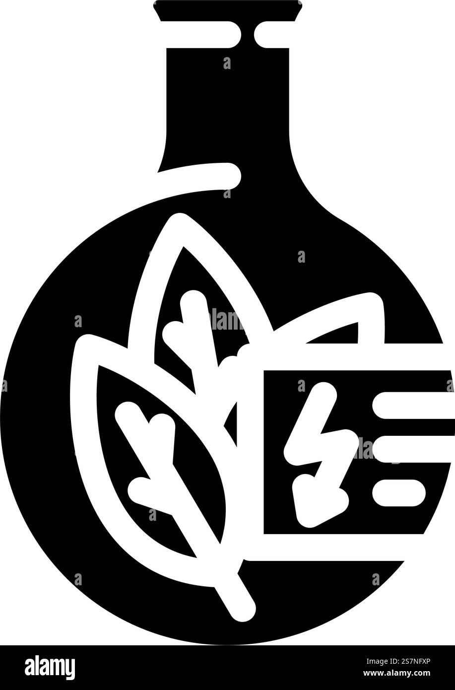 biomass energy environmental glyph icon vector. biomass energy ...