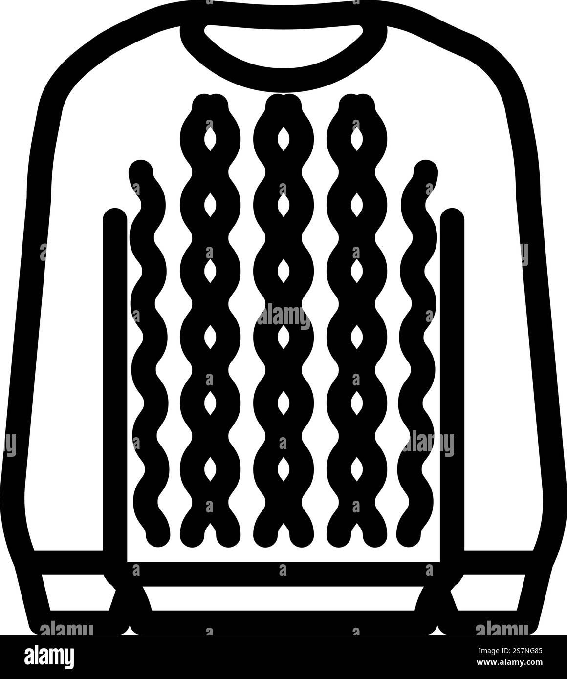 knitwear knitting wool line icon vector. knitwear knitting wool sign ...