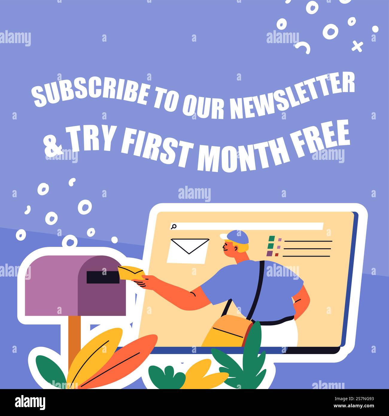 Newsletter subscription, try first month for free. Get emails and ...