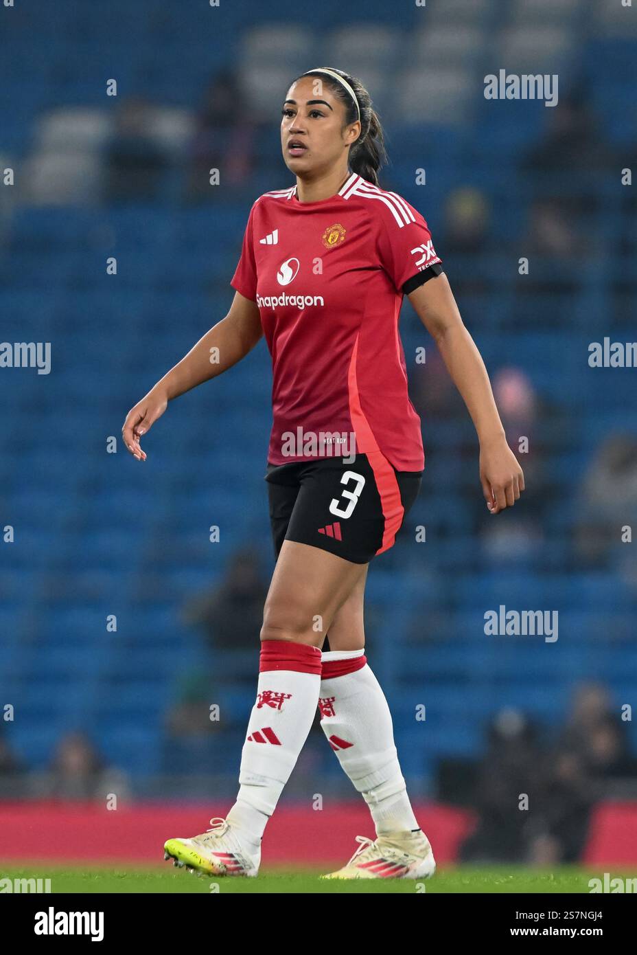 Manchester, England, 19th January 2025. Gabrielle George of Manchester ...