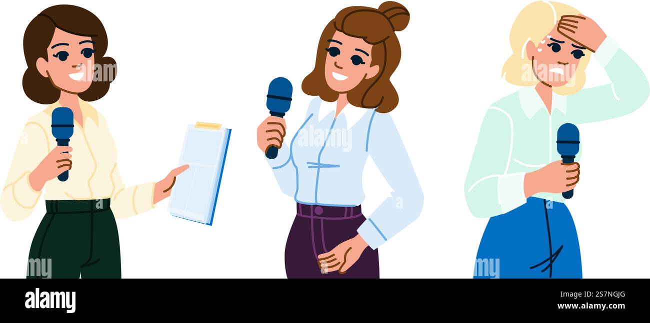 speaker public speaking woman vector. training education, business ...