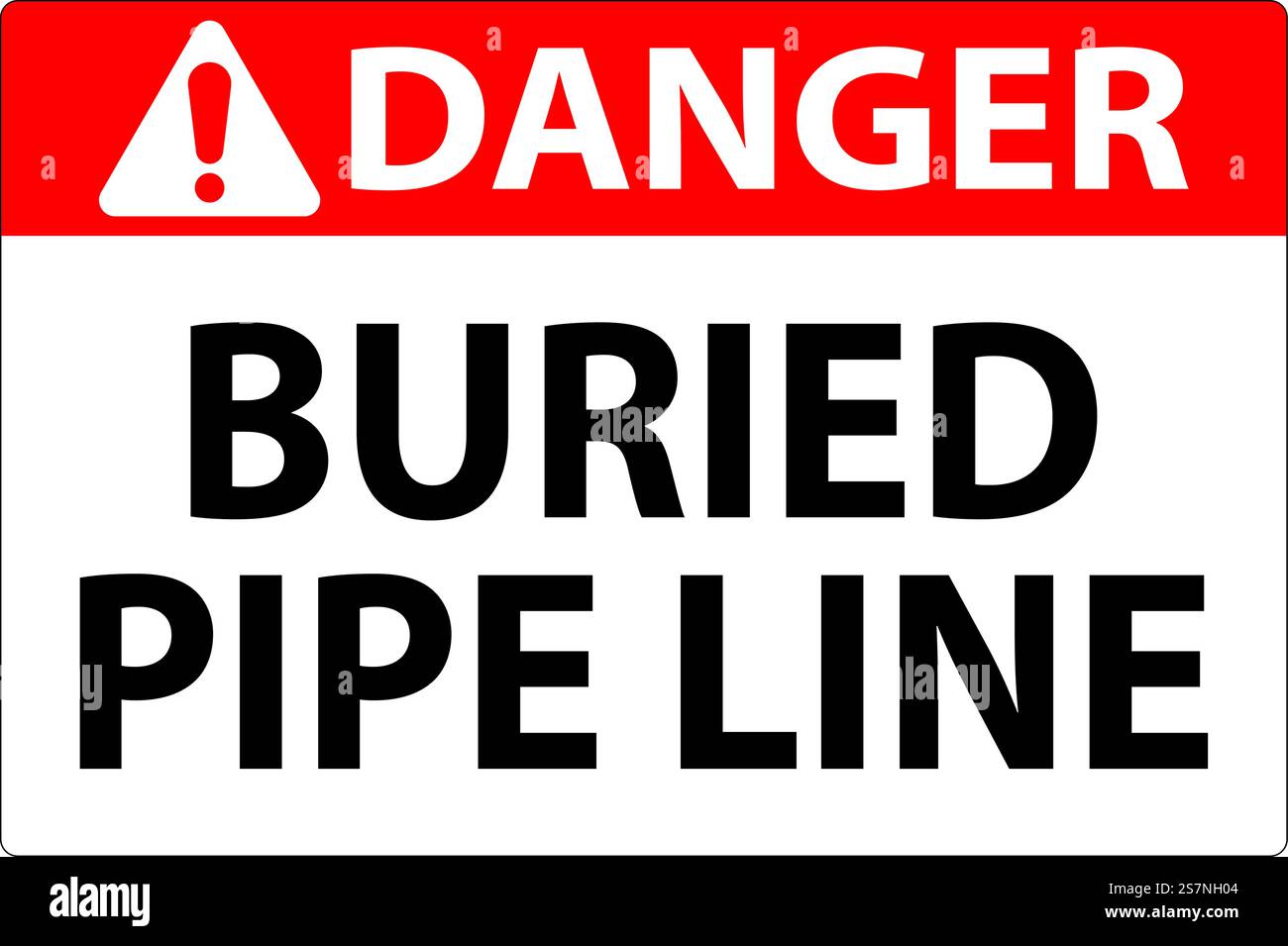 Gas pipeline excavator Stock Vector Images - Alamy