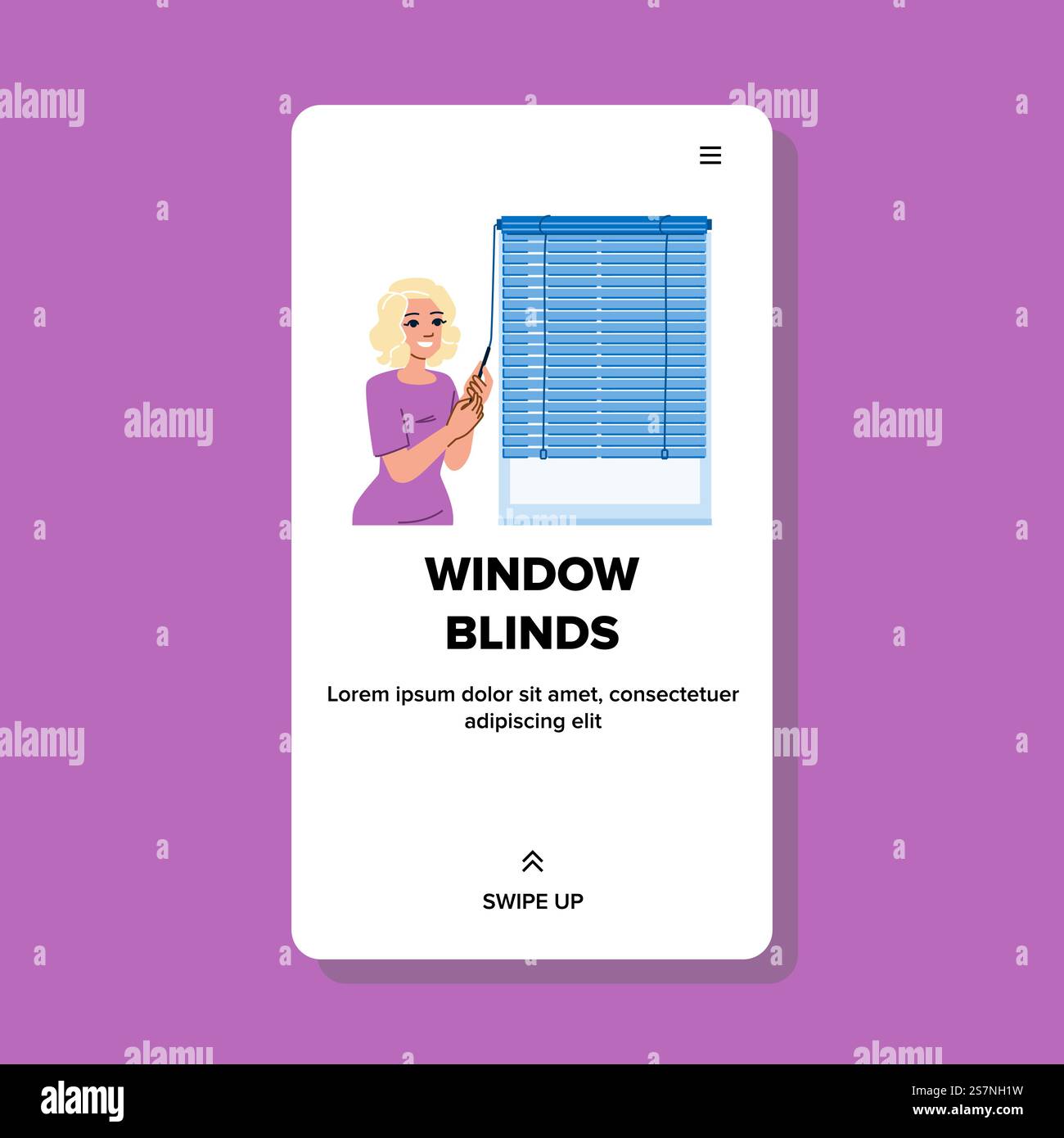 interior window blinds vector. sunlight room, light decor, office ...