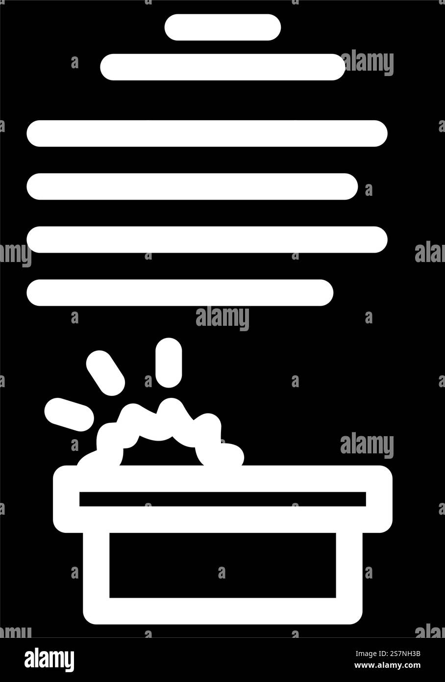 safety procedures tool work glyph icon vector. safety procedures tool ...