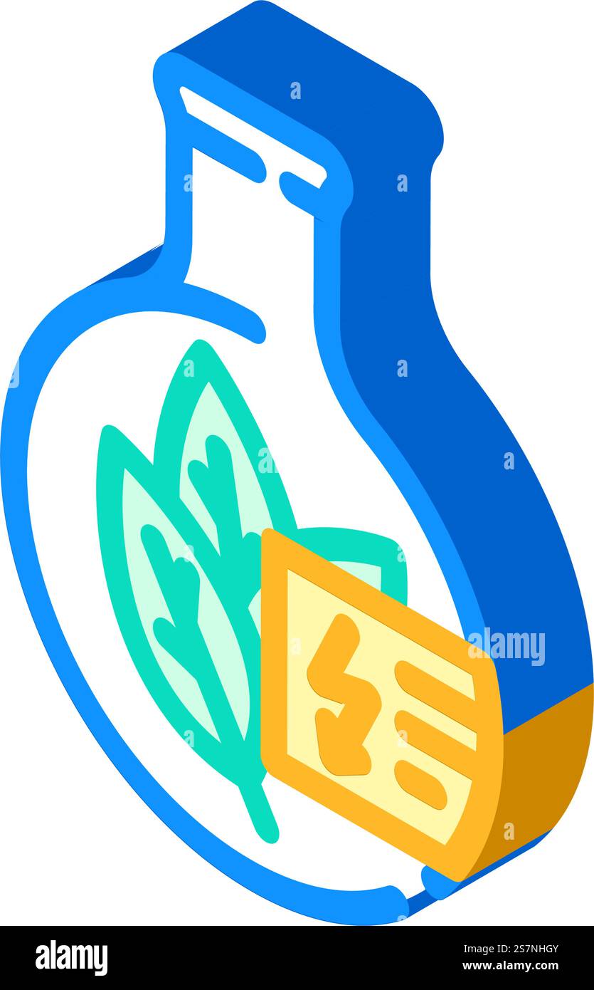 biomass energy environmental isometric icon vector. biomass energy ...