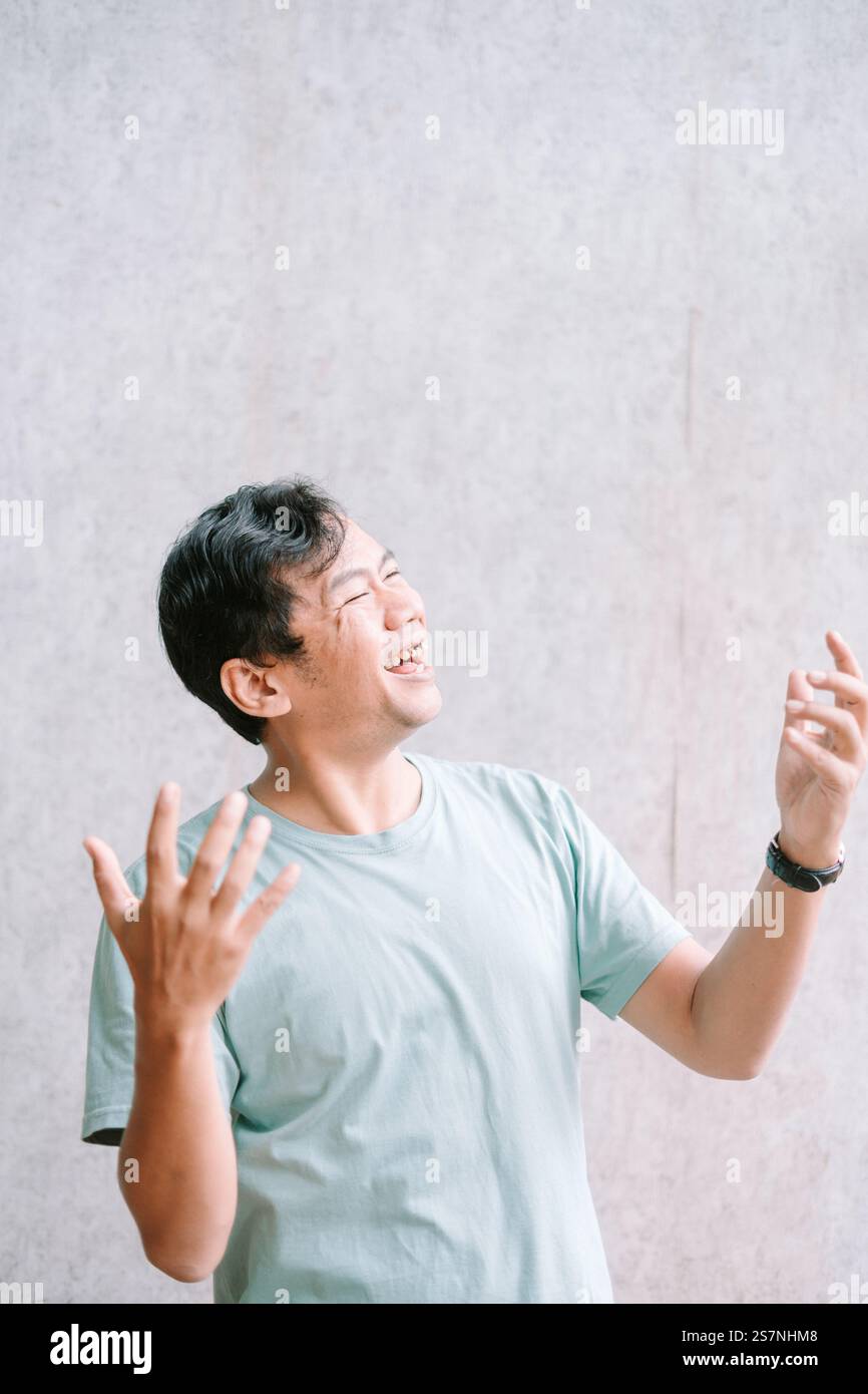 Cheerful animated group expressing hi-res stock photography and images ...