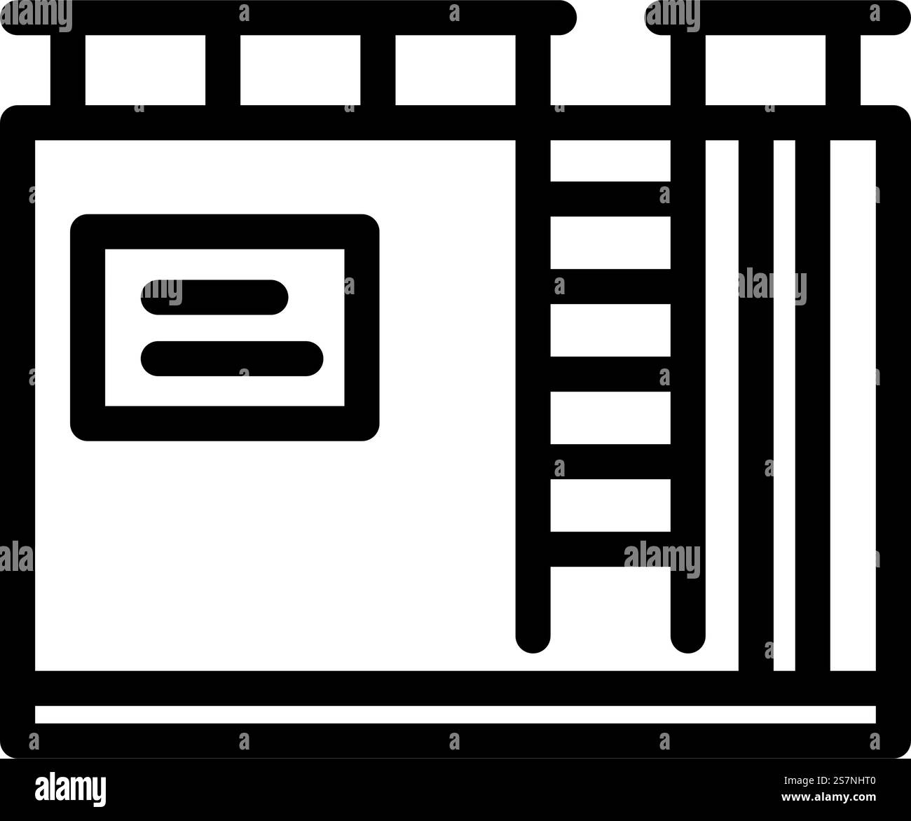 crude oil tank petroleum engineer line icon vector. crude oil tank ...