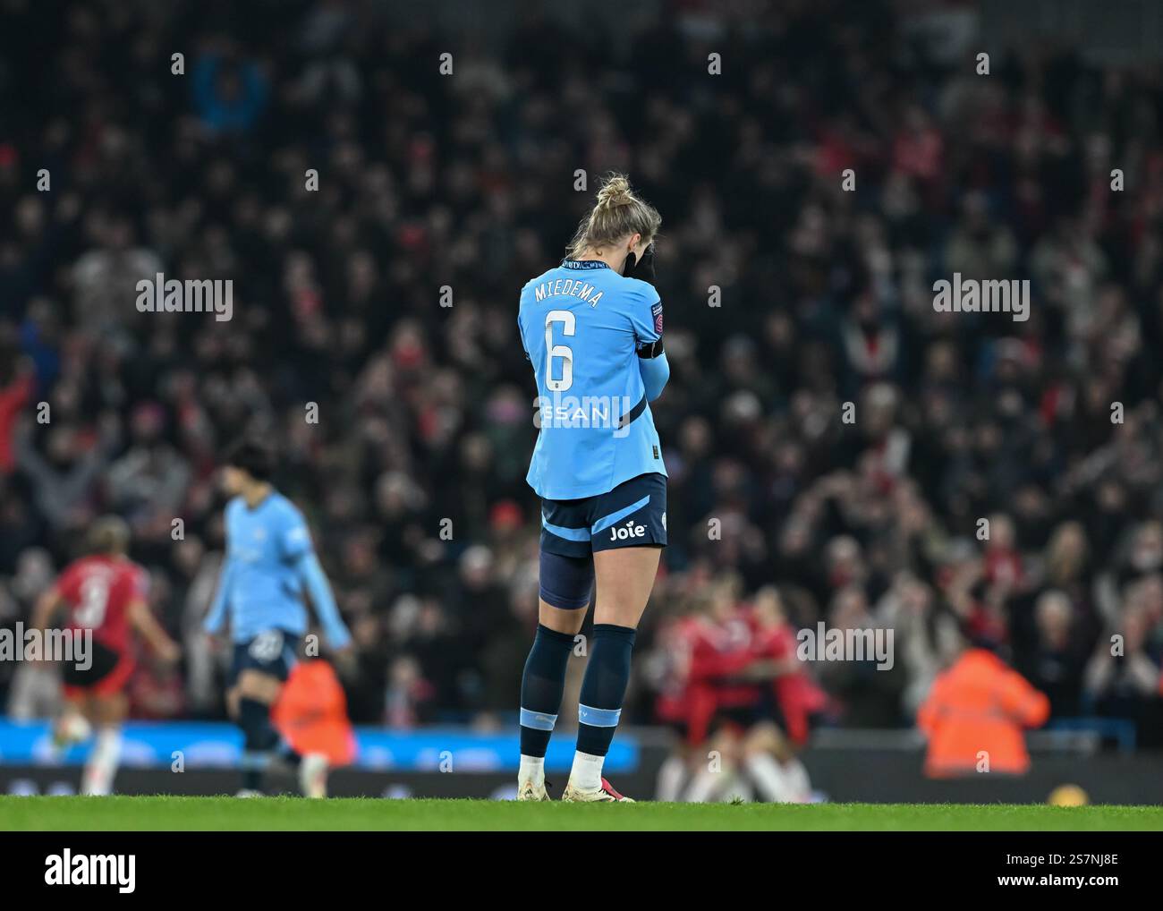 Manchester, UK. 19th Jan, 2025. Vivianne Miedema of Manchester City ...