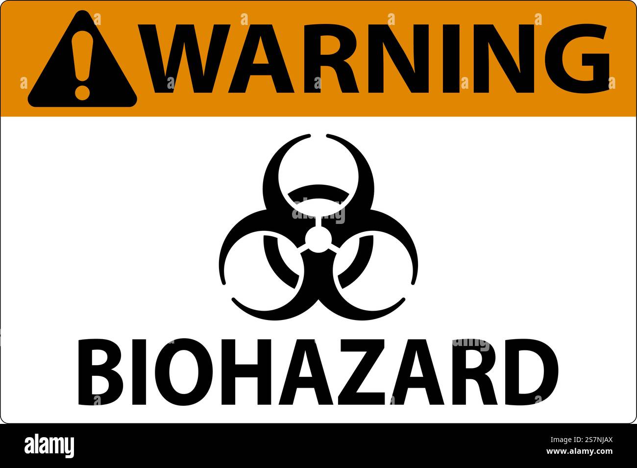 Biohazard Sign, Warning Biohazard Sign Stock Vector Image & Art - Alamy