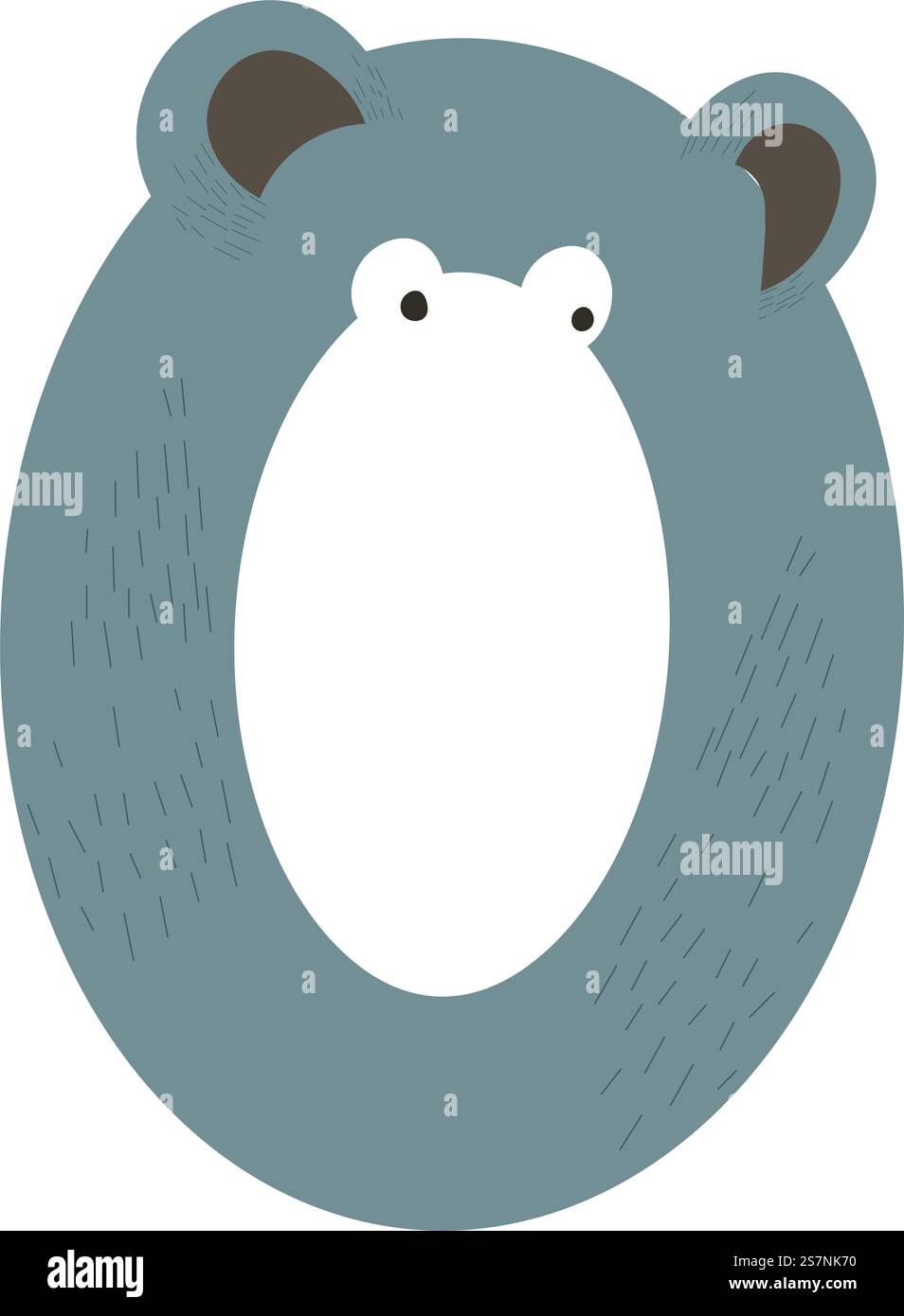 Zero character number with face and muzzle hi-res stock photography and ...