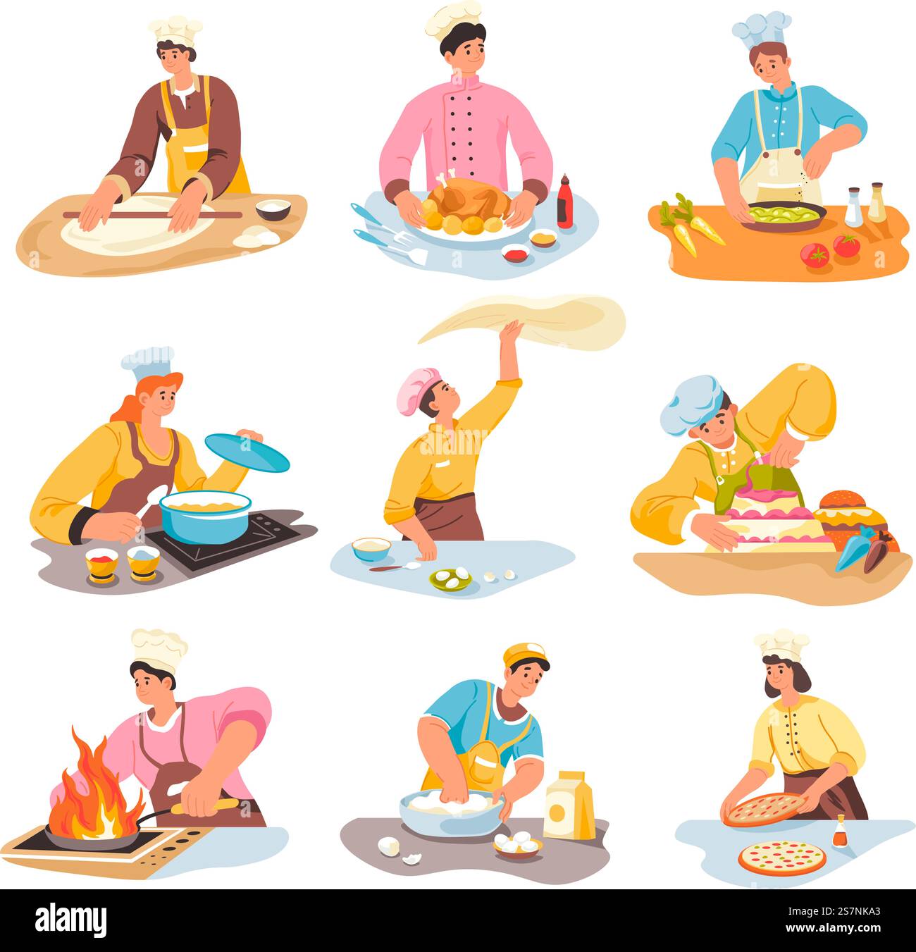 Finishing plates Stock Vector Images - Alamy