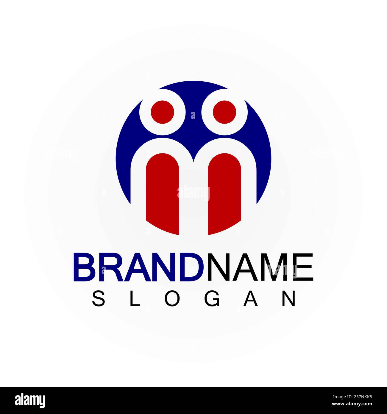 M Letter people concept Logo Template Vector Illustration Stock Vector ...