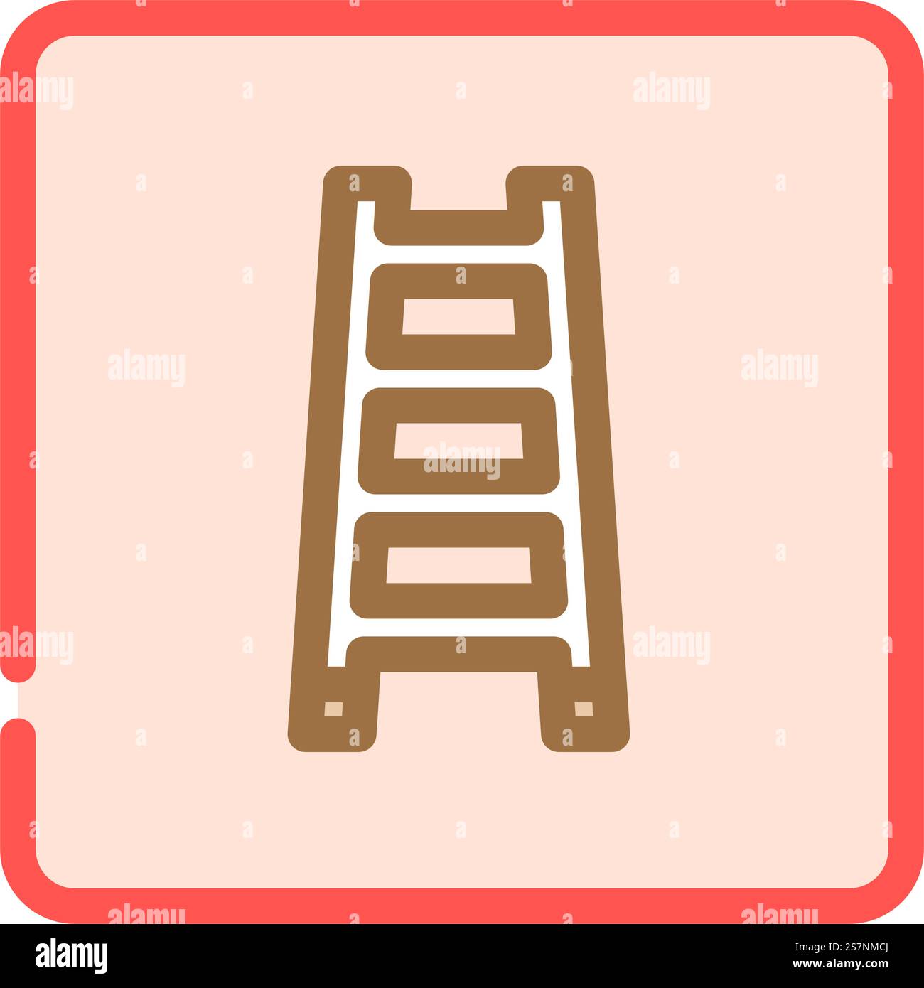 fire ladder emergency color icon vector. fire ladder emergency sign ...