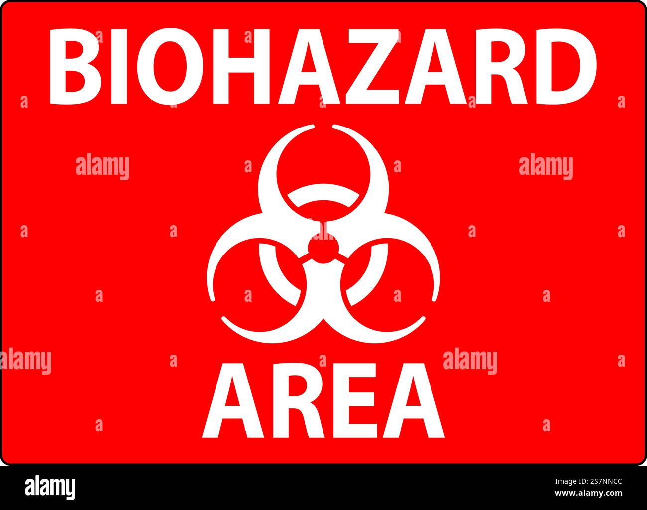Biohazard Sign, Biohazard Area Stock Vector Image & Art - Alamy