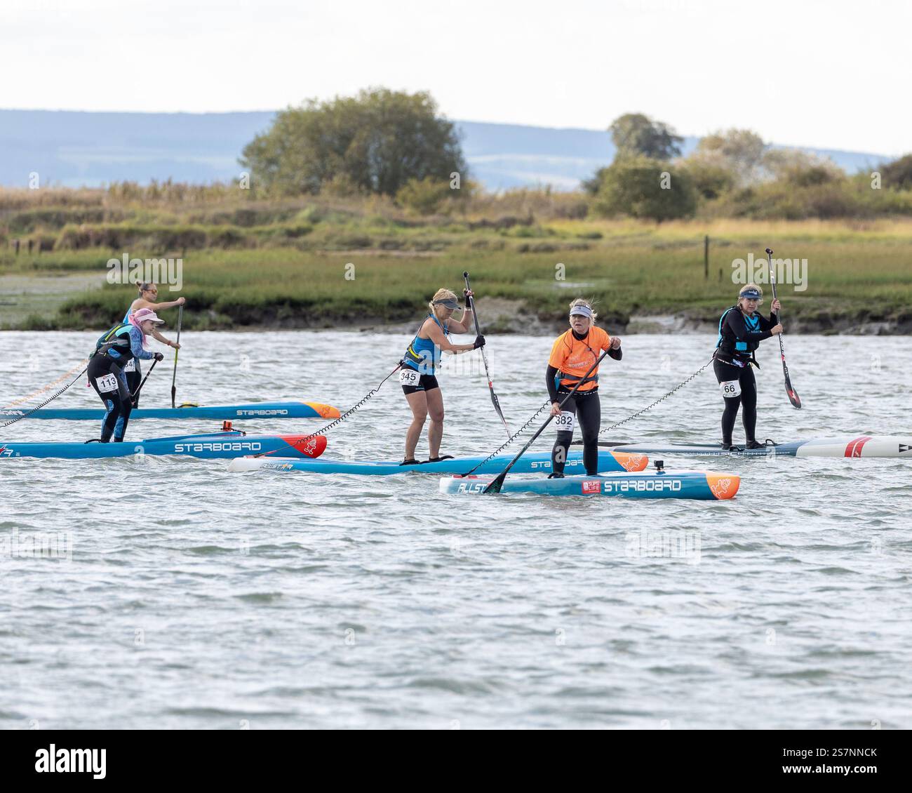 GBSUP National SUP Racing at Calshot, Southampton, 2024. Includes the ...