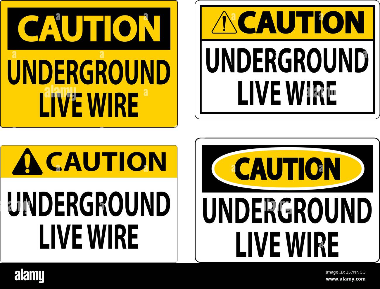 Electricity box caution sign Cut Out Stock Images & Pictures - Alamy