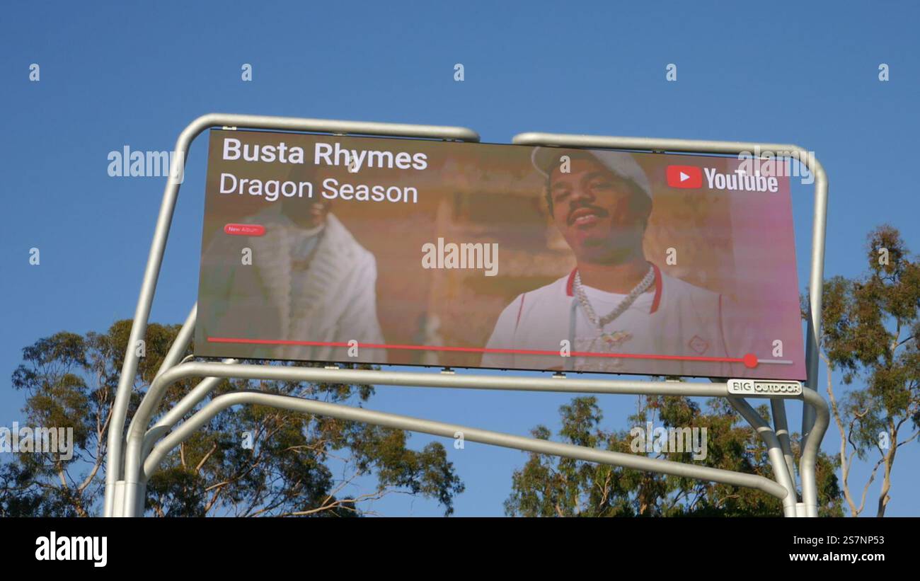 Los Angeles, California, USA 18th January 2025 Busta Rhymes Dragon ...