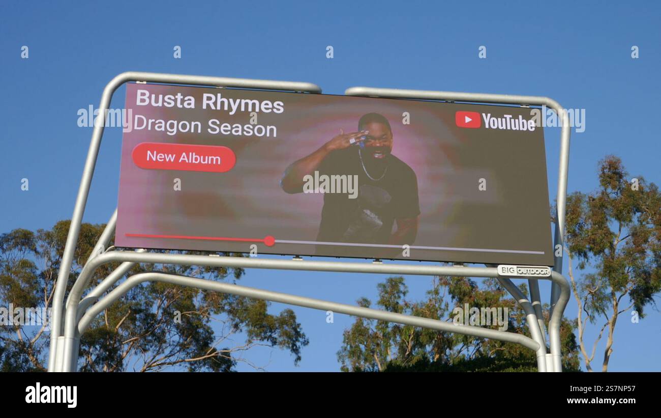 Los Angeles, California, USA 18th January 2025 Busta Rhymes Dragon ...