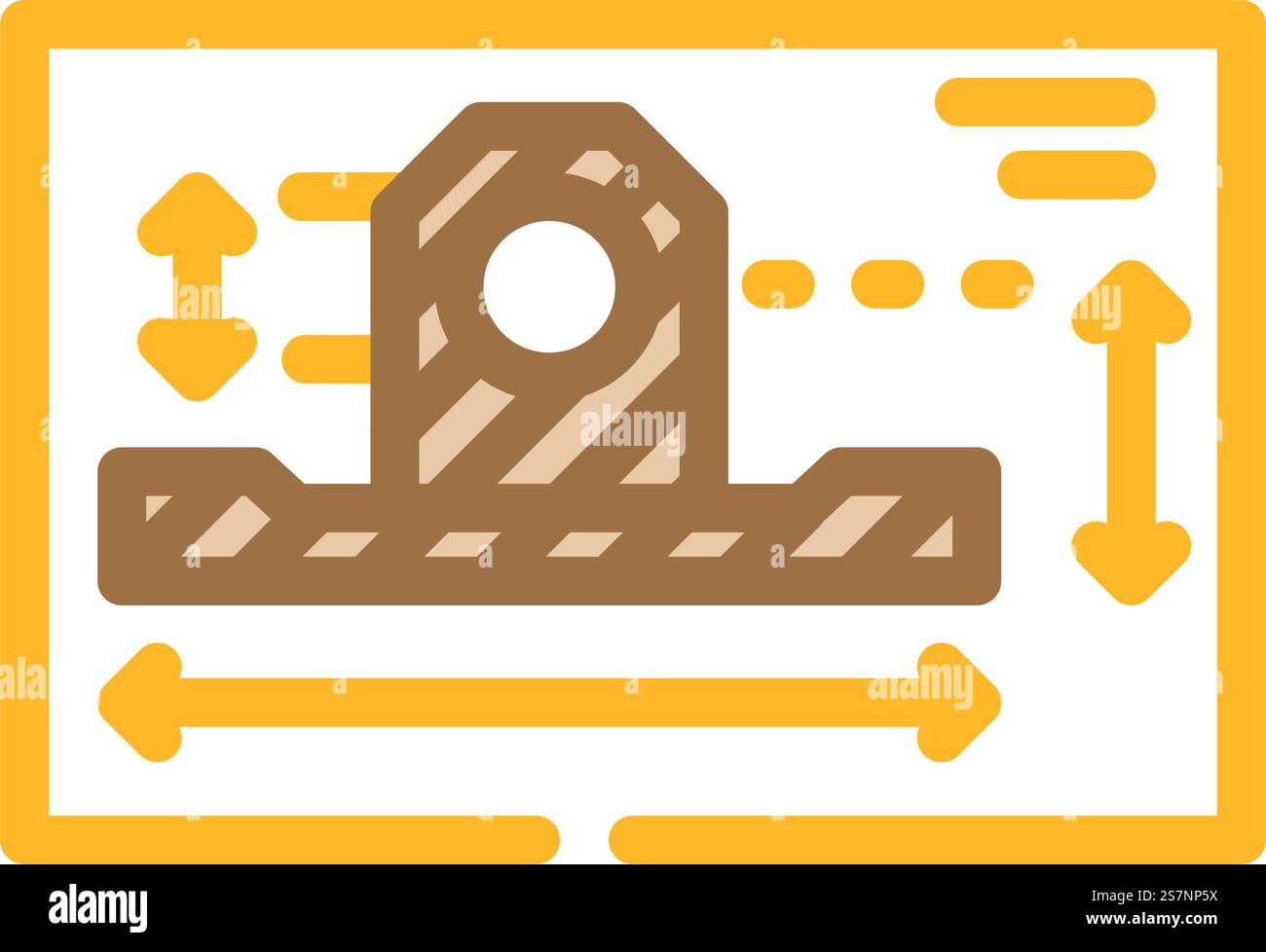 technical drawing mechanical engineer color icon vector. technical ...
