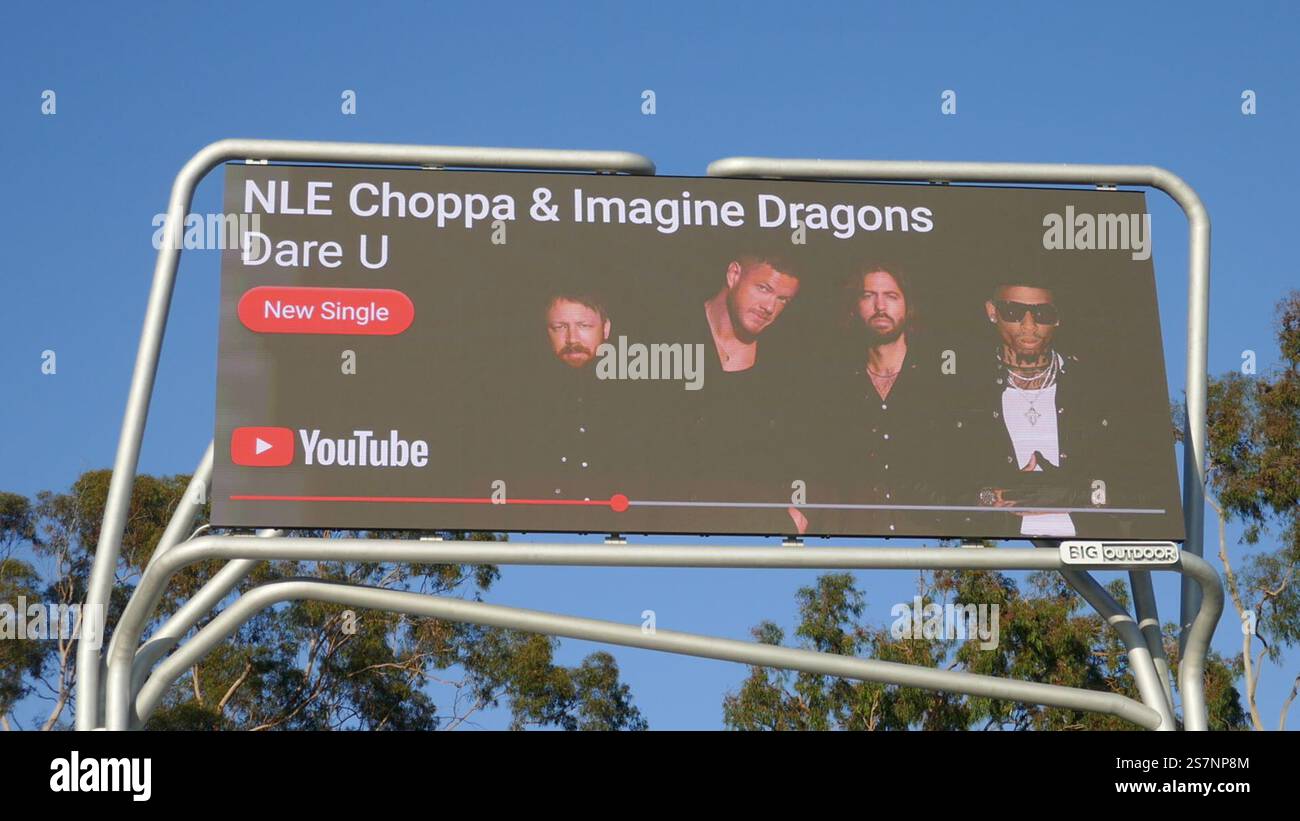 Los Angeles, California, USA 18th January 2025 NLE Choppa & Imagine ...