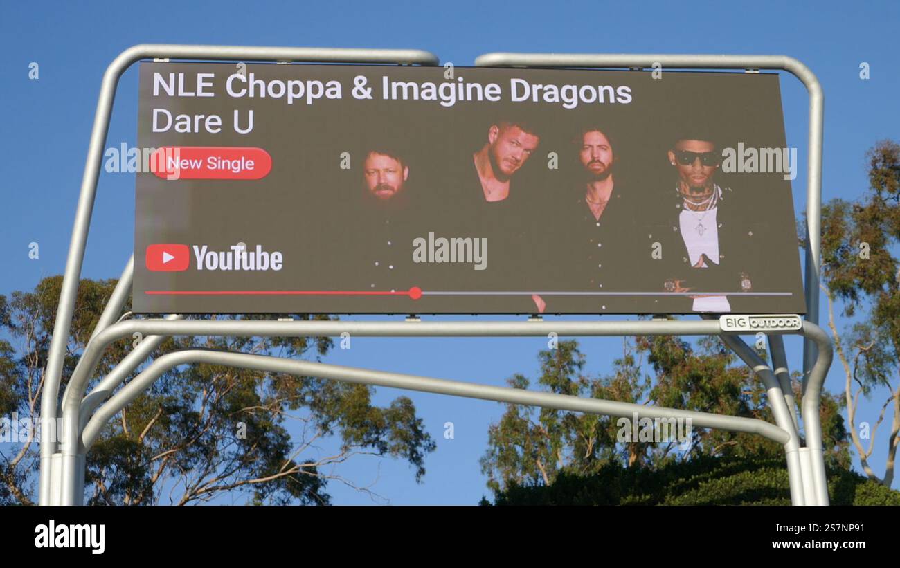 Los Angeles, California, USA 18th January 2025 NLE Choppa & Imagine ...