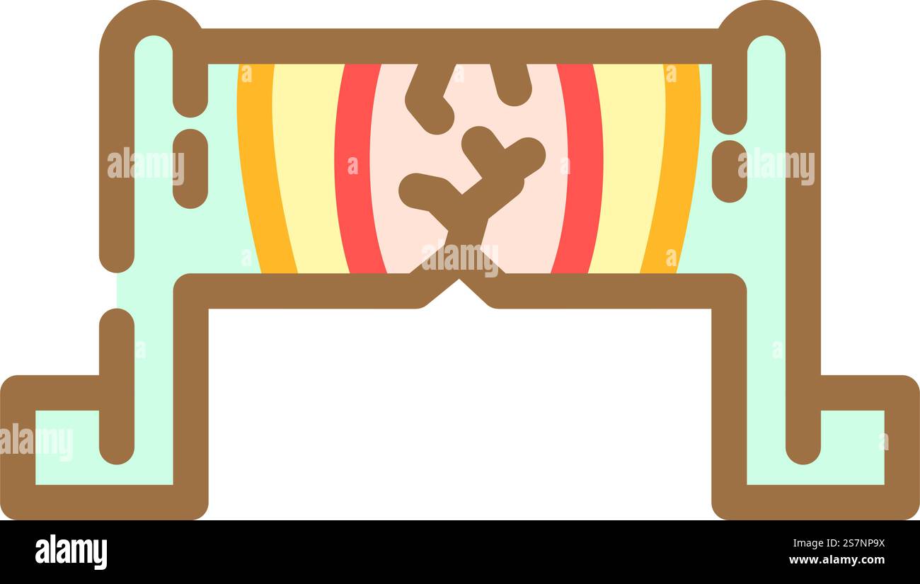 fatigue analysis mechanical engineer color icon vector. fatigue ...