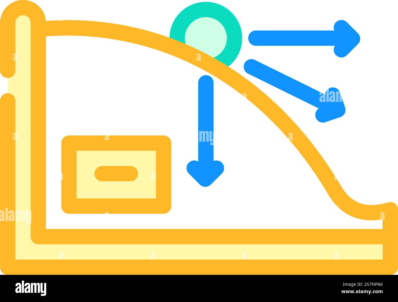 kinematics theory mechanical engineer color icon vector. kinematics ...