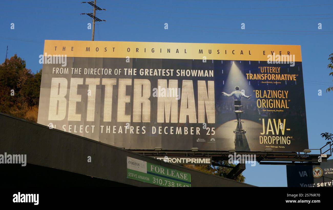 Los Angeles, California, USA 18th January 2025 Robbie Williams Better ...