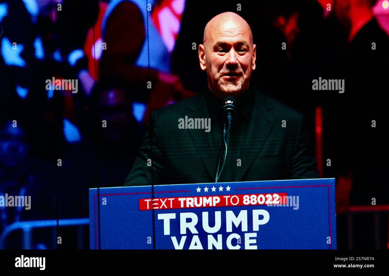 Washington Dc, Maryland, USA. 19th Jan, 2025. (new) maga victory rally ...